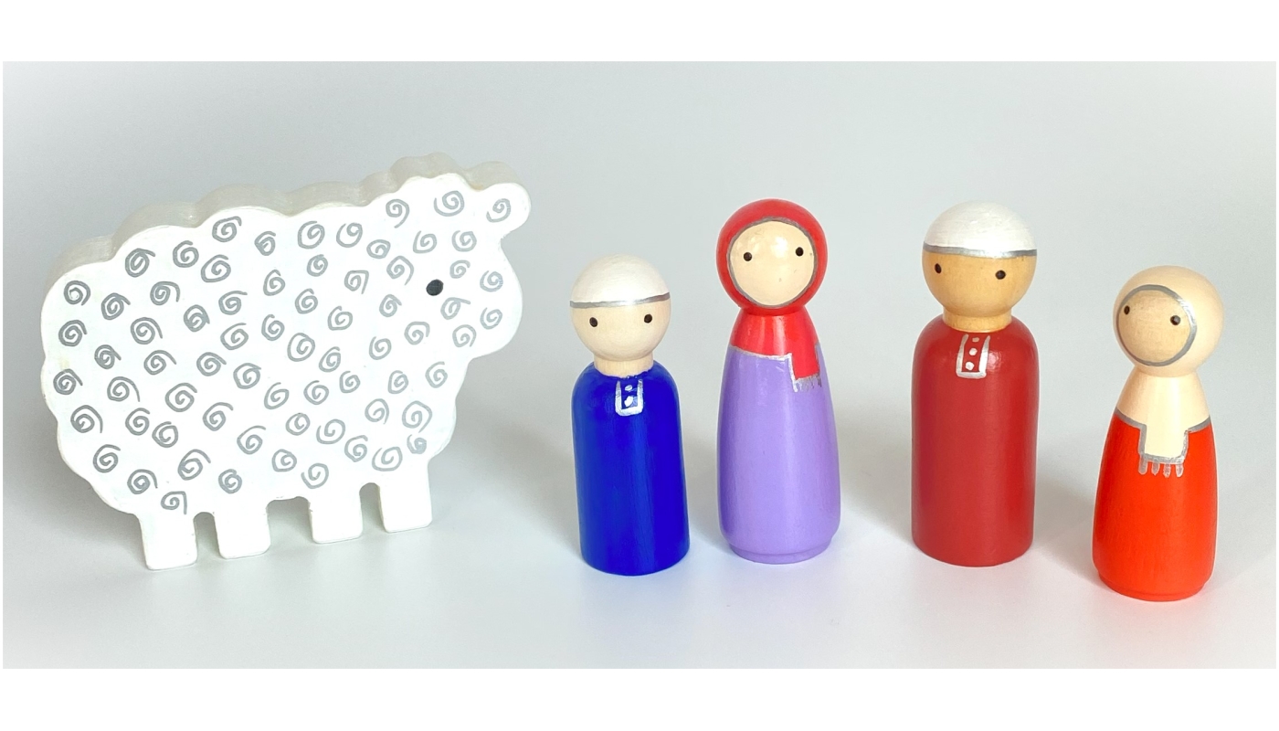 Eid Al Adha Peg Dolls - Kojokaru Toys, Dubai UAE