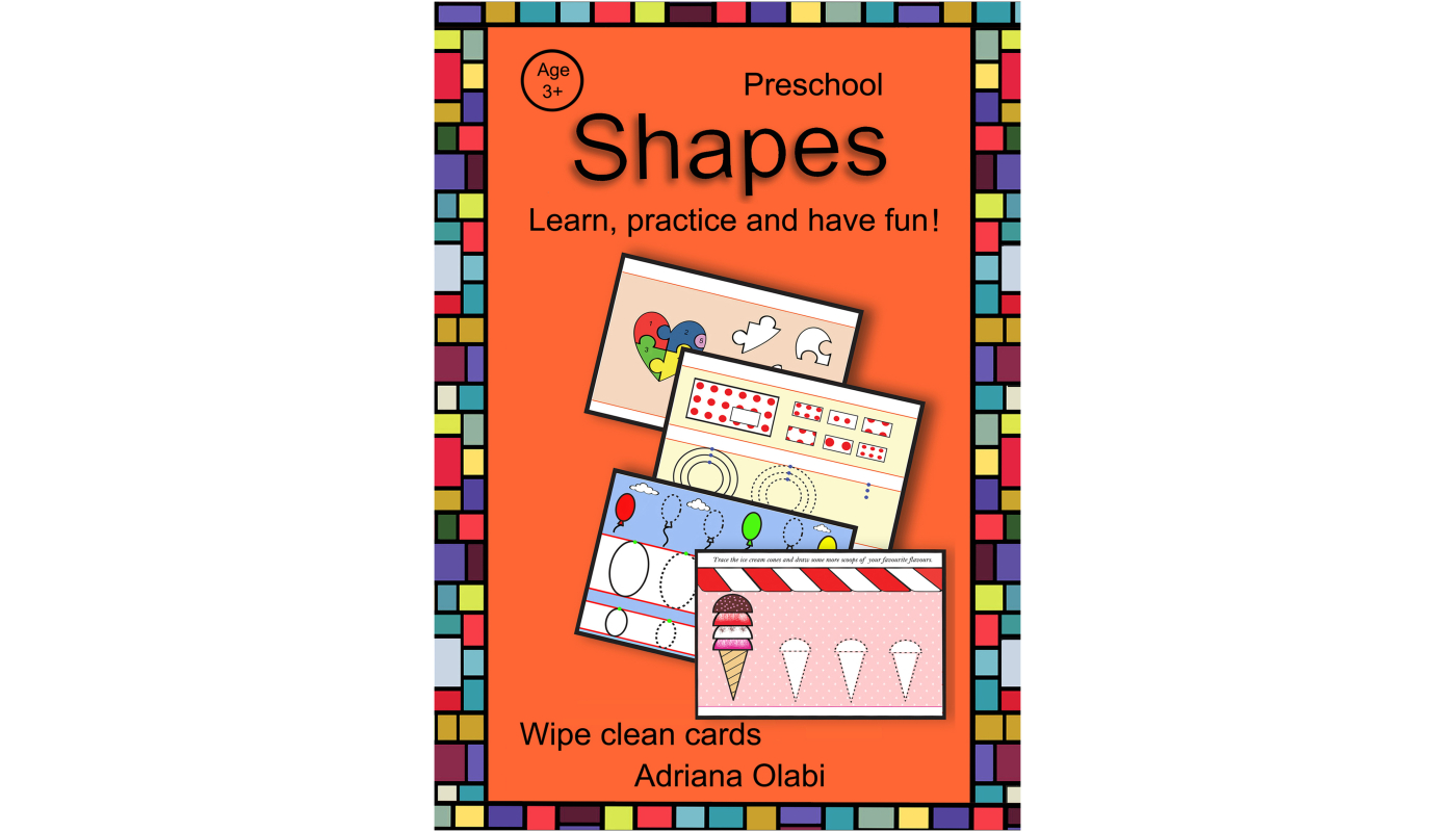 Shapes Cards (Digital book) - Kojokaru Toys, Dubai UAE