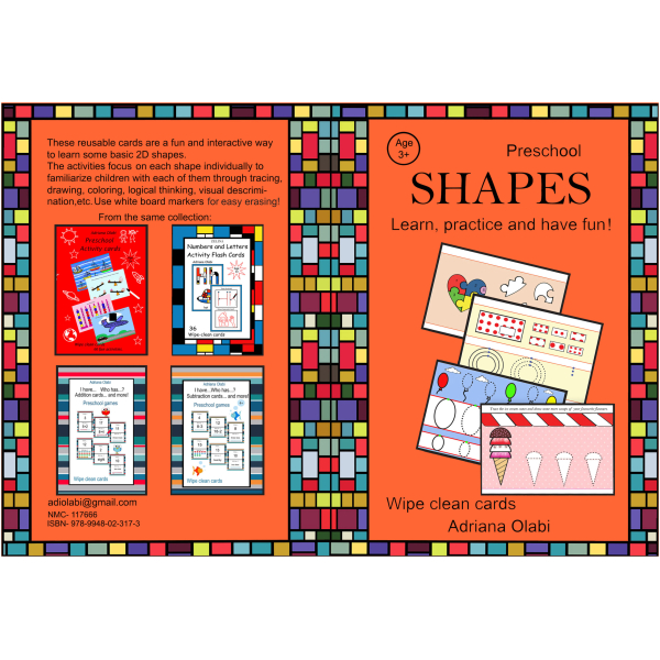 Shapes Cards (Digital book) - Kojokaru Toys, Dubai UAE